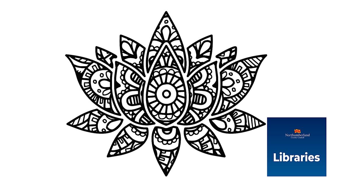 Bedlington Library Zentangle for Adults Group, Bedlington Library, 10 ...