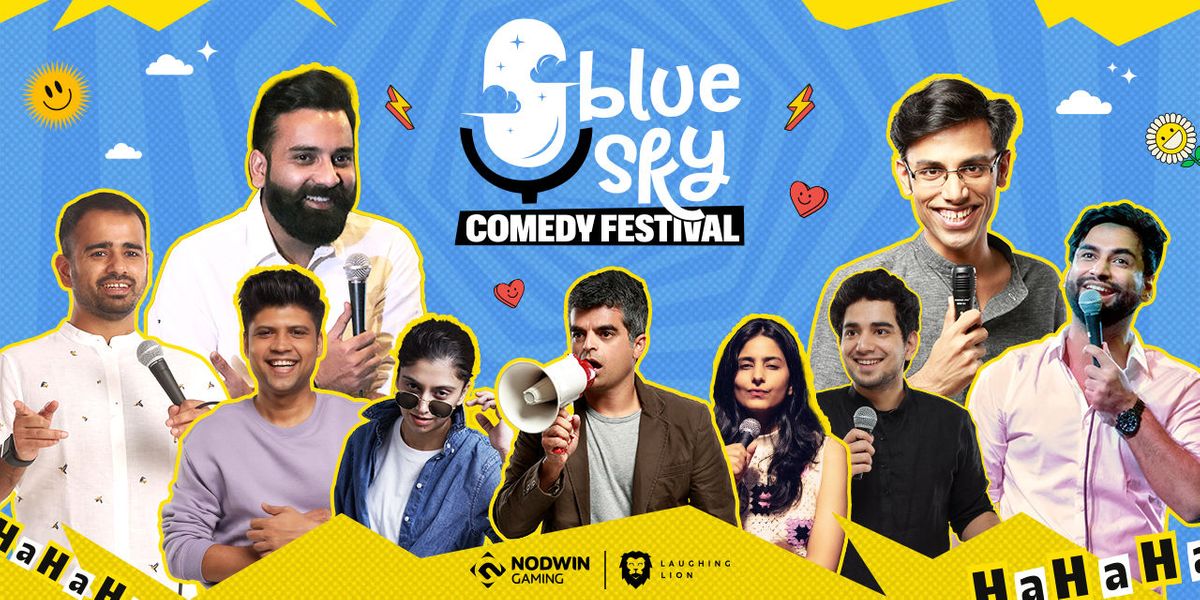Blue Sky Comedy Festival, Gate No.6, NSIC Exhibition Grounds, Okhla ...