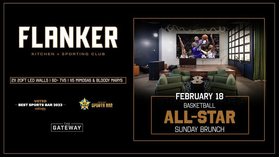 All-Star Sunday Brunch , Flanker Kitchen + Sporting Club - SLC, Salt ...