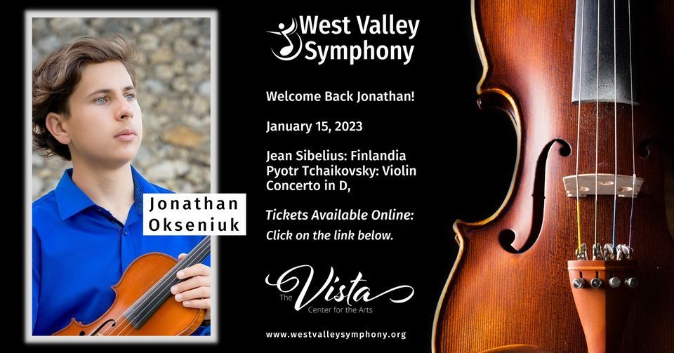 Welcome Back Jonathan!, The Vista Center for the Arts, Surprise, 3 ...