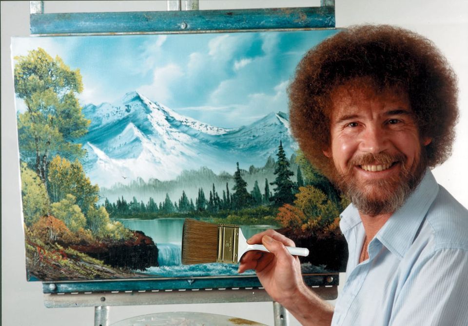 Bob Ross Paint Night, Clay Cafe Avalon, Mount Pearl, 15 March 2024 ...