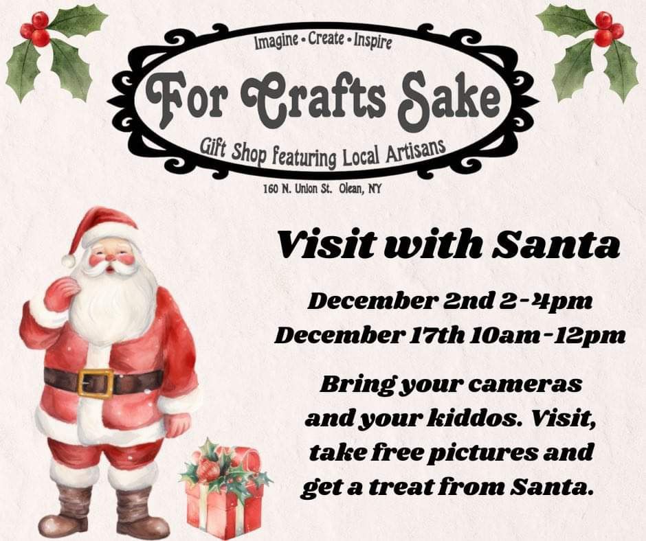 Visit with Santa, For Crafts Sake it's a Little Bit of Everything ...