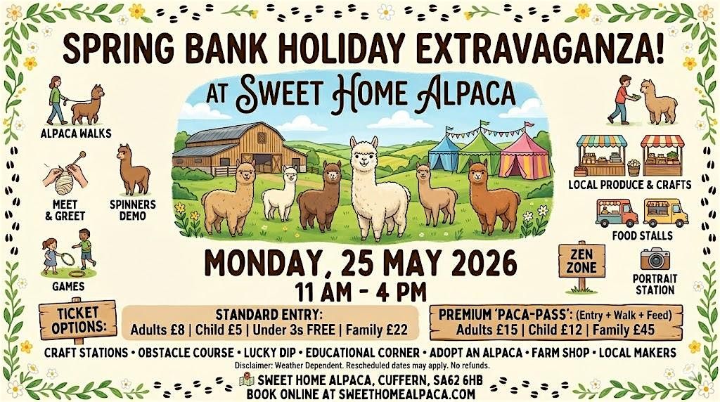 Sweet Home Alpaca, Sweet Home Alpaca, Haverfordwest, 20 June 2026 ...