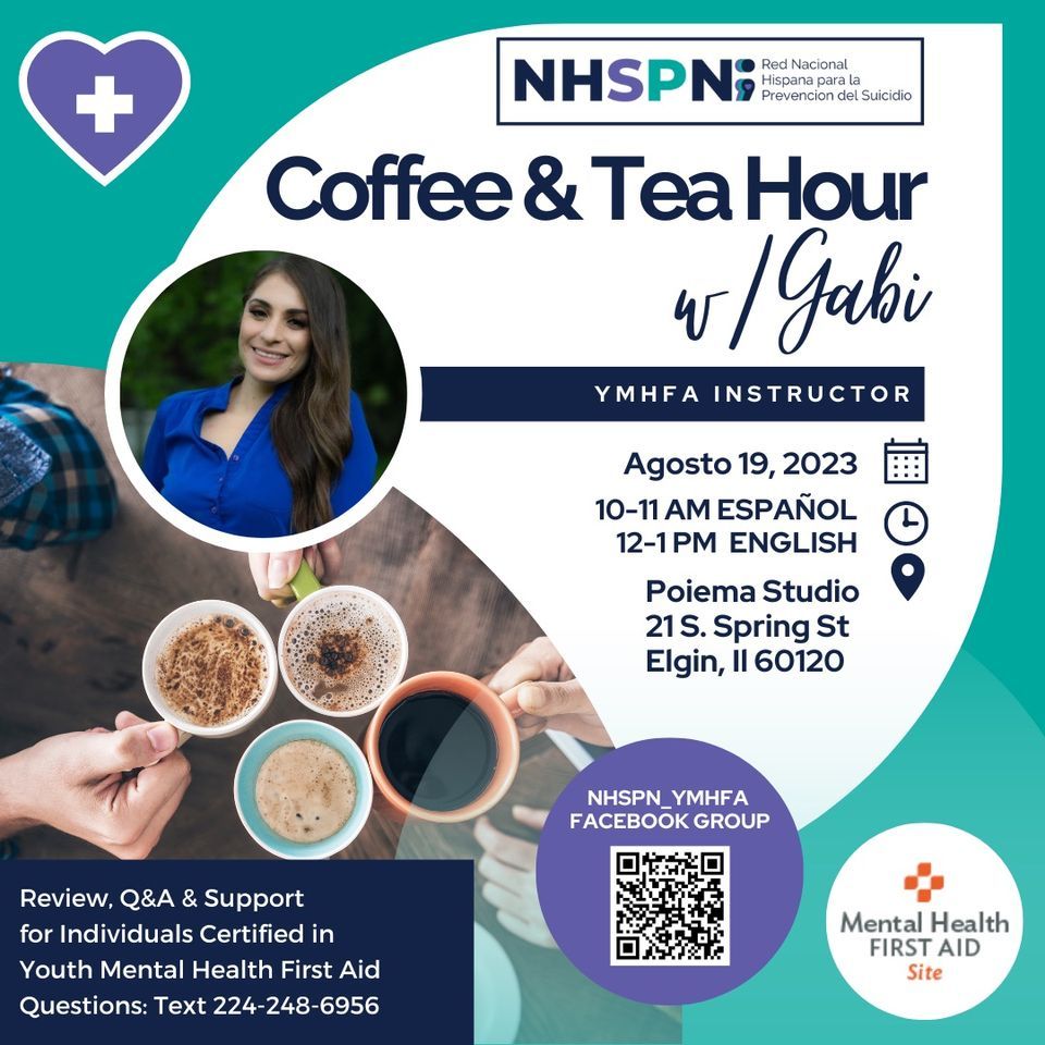 Coffee and Tea Hour with Gabi, PoiemaStudio.Elgin, 19 August 2023 ...