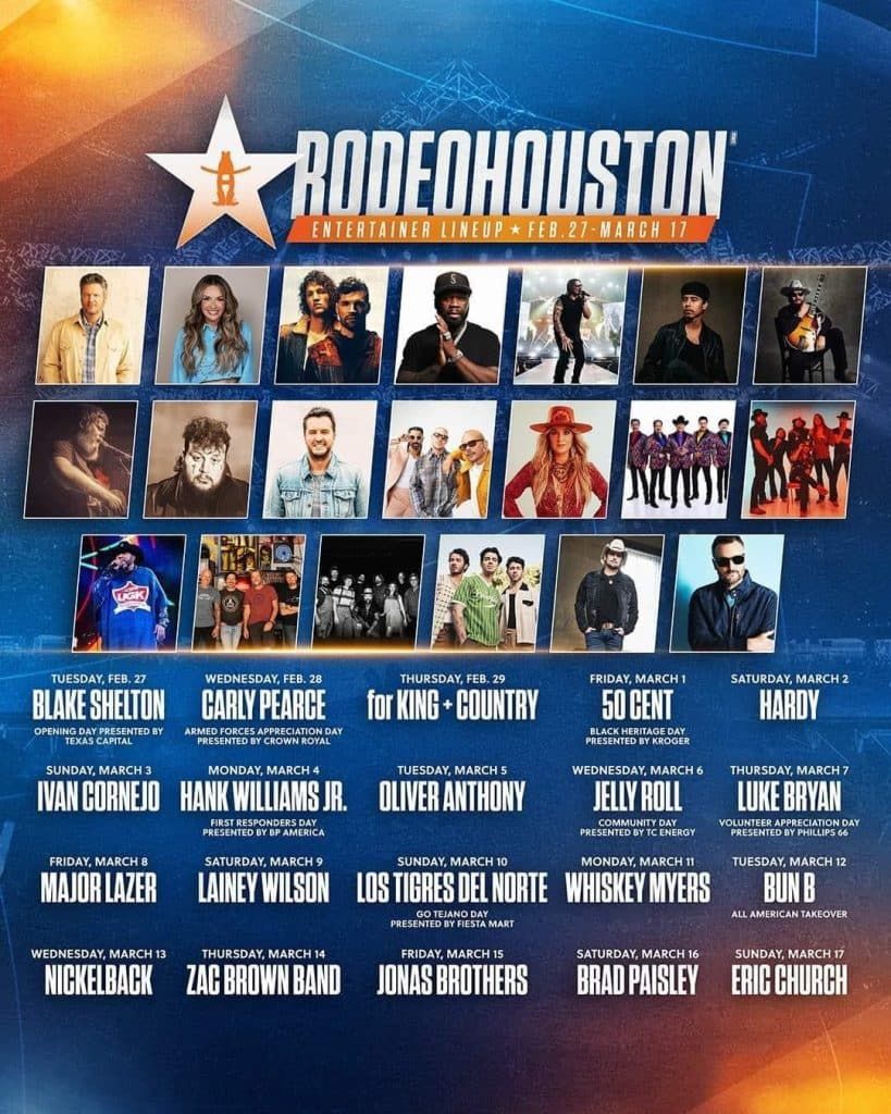 Houston Livestock Show And Rodeo: Jelly Roll, NRG Stadium, Houston ...
