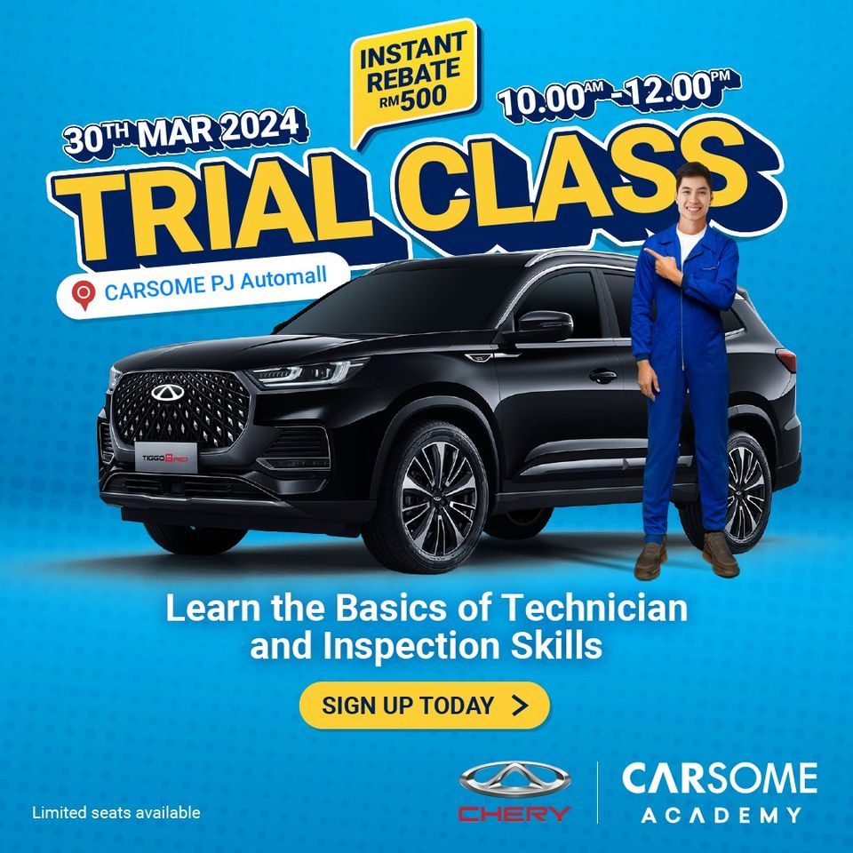 TRIAL CLASS CARSOME ACADEMY, Carsome Malaysia (PJ Auto Mall), Petaling ...