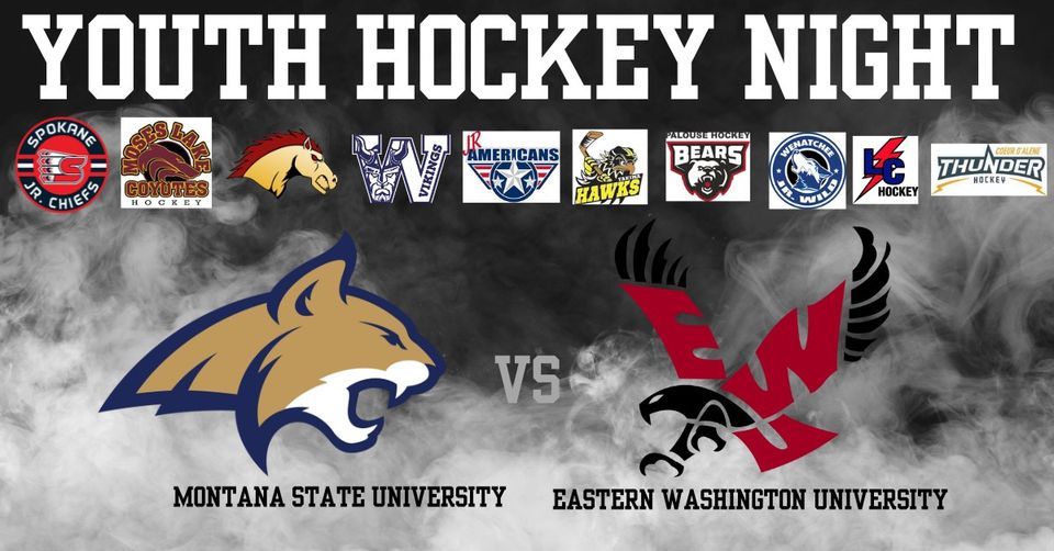 Eagles vs Bobcats | Youth Hockey Night, EWU URC, Cheney, 19 January ...
