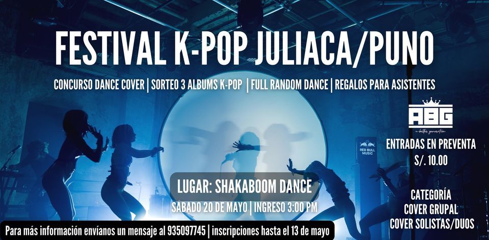 ABG K-POP FEST JULIACA/PUNO, Shaka Boom Dance, Juliaca, 20 May 2023 ...