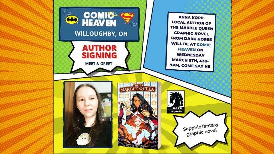 Comic Heaven Book Signing Event, Comic Heaven, Willoughby, 6 March 2024 ...
