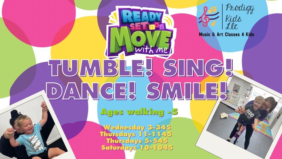Ready Set Move!, Prodigy Kids LLC, Janesville, 6 December 2023 ...