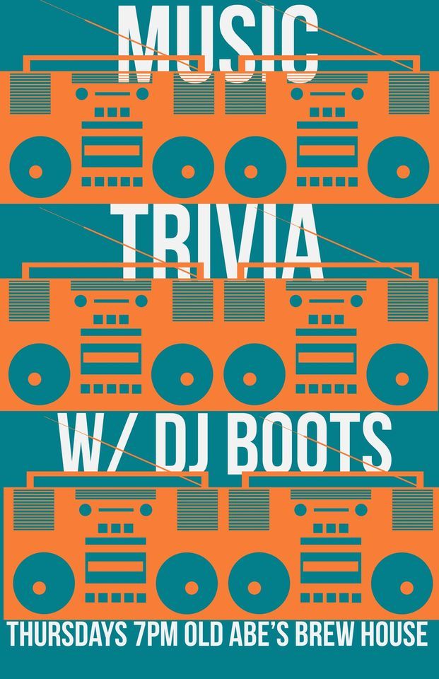 Music trivia w/ DJ Boots, 2088 Lowes Drive Suite H, Clarksville, TN, 7 ...