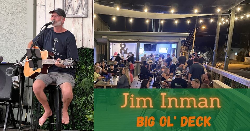 Jim Inman on the Big Ol Deck, Cocoa Beach Fish Camp Grill, 24 March ...
