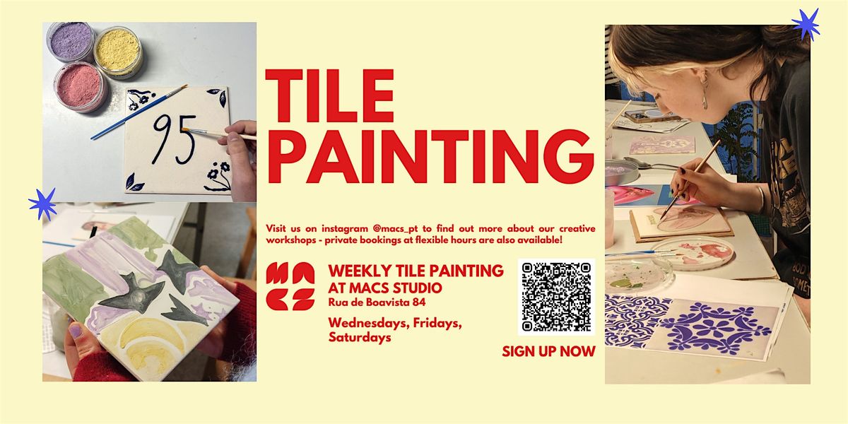 Tile Painting In Porto, MACS, Porto, 27 May to 30 June | AllEvents