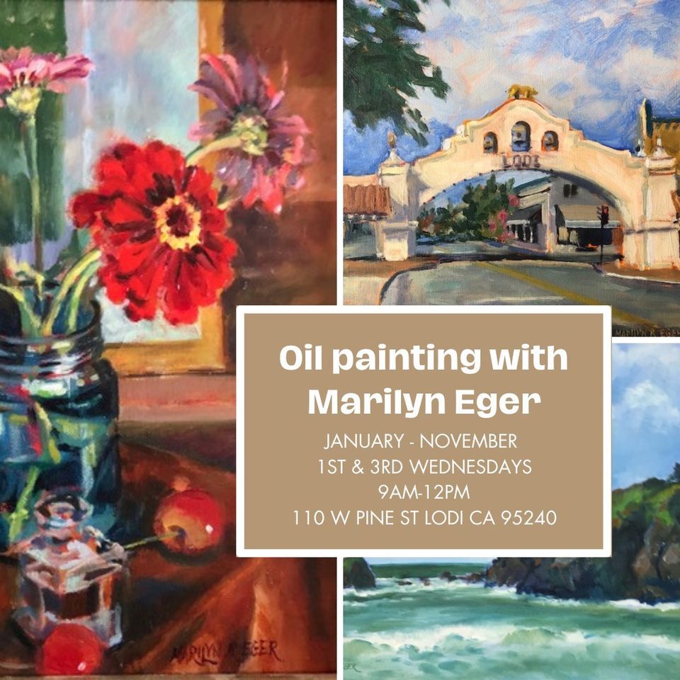 January Oil Painting Class - Your Photo my Palette - with Marilyn Eger ...
