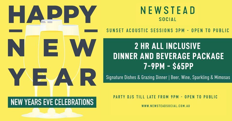 New Years Eve at Newstead Social, Newstead Social, 31 December 2023 ...