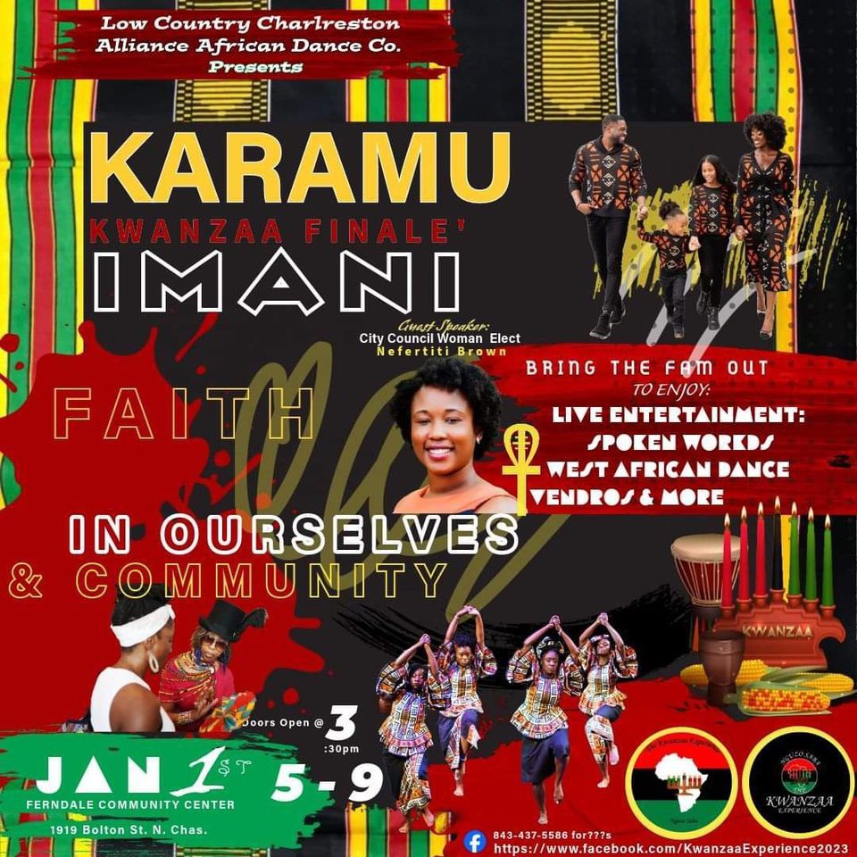 Lowcountry Kwanzaa Finale’ , Ferndale Community Center, North ...