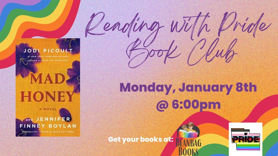 Reading with PRIDE Book Club, Beanbag Books, Delaware, January 8 2024 ...