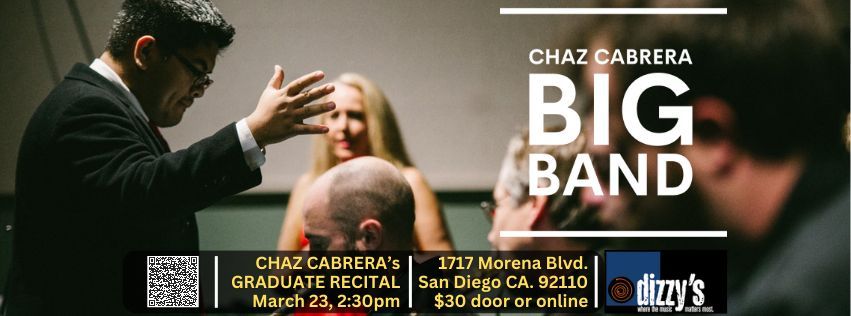 Chaz Cabrera Graduate Recital LIVE @ Dizzys, dizzy's - where the music ...