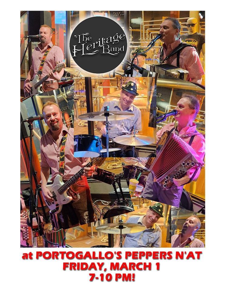 The Heritage Polka Band, Portogallo Peppers N'AT, Braddock, 1 March 2024 | AllEvents