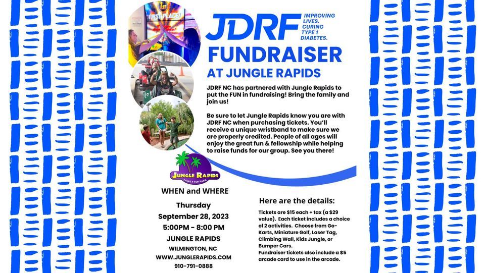 Wilmington T1D Meetup - Jungle Rapids, Jungle Rapids Family Fun Park ...