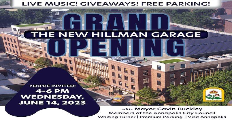Noah Hillman Parking Garage Grand Re-Opening, Noah Hillman Garage ...