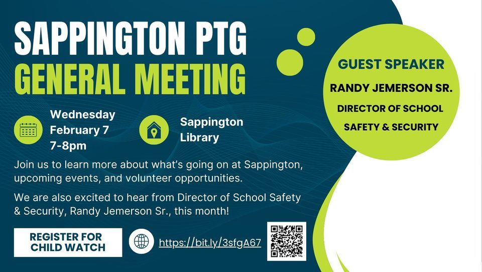 SPTG General Meeting, Sappington Elementary School, Crestwood, February ...