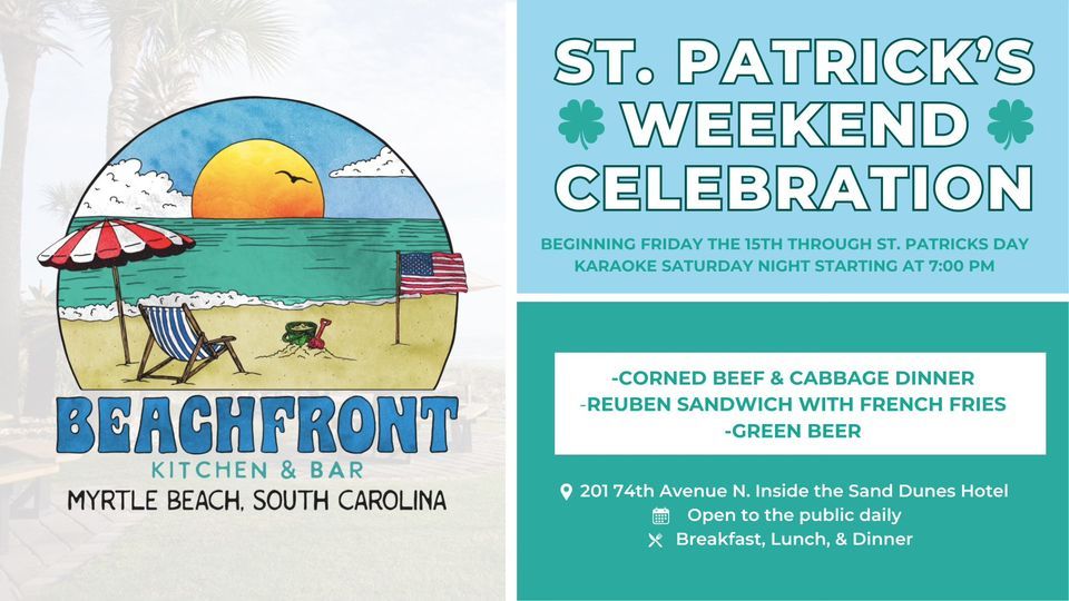 St. Patricks Weekend Celebration, 201 C 74th Ave N, Myrtle Beach, SC ...