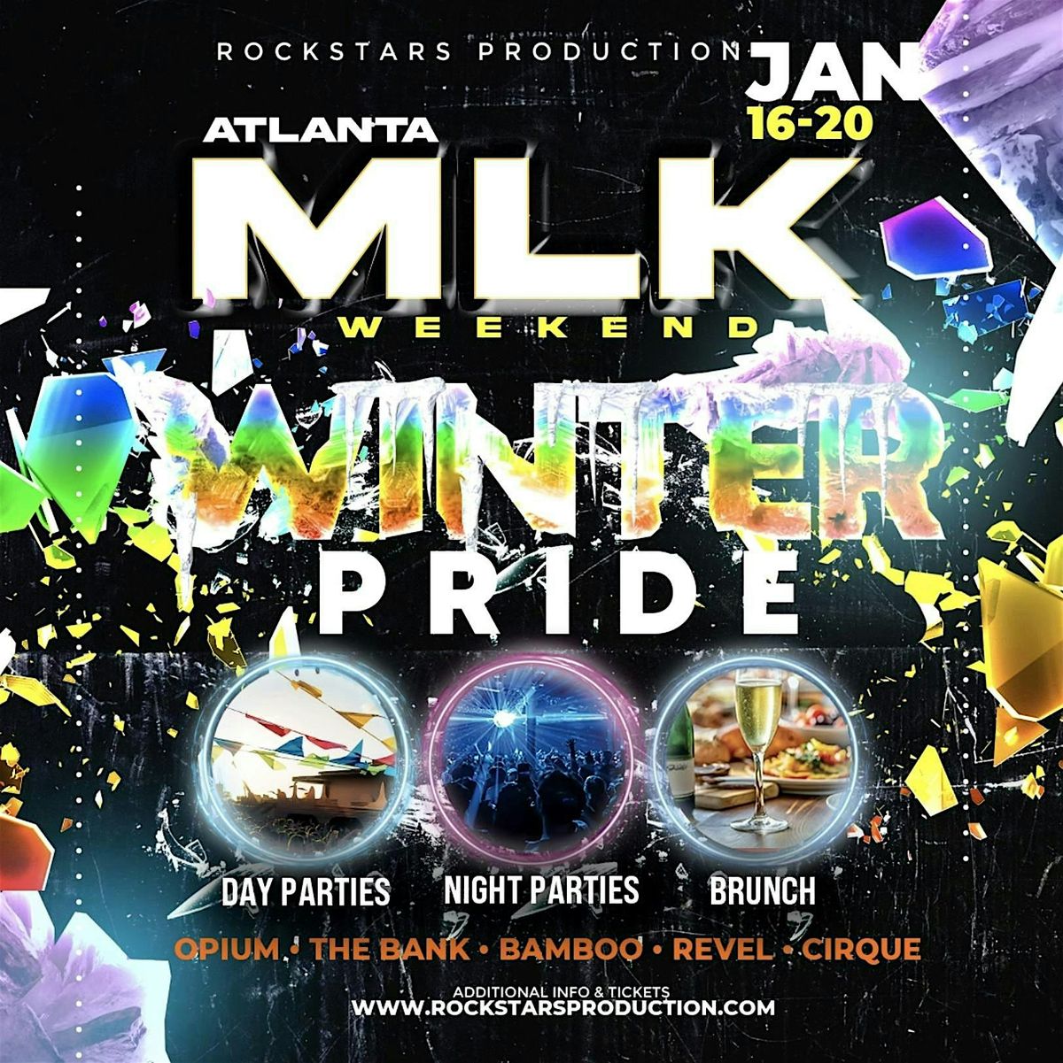 Atlanta Winter Pride 2026 Tickets, Atlanta, 16 January to 20 January ...