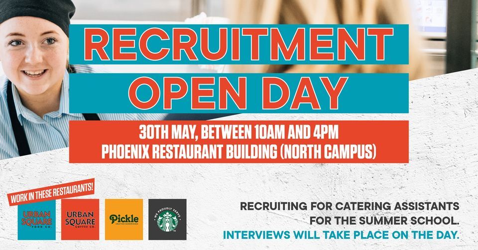 Maynooth Recruitment Open Day 30th May 2023, Phoenix Restaurant ...