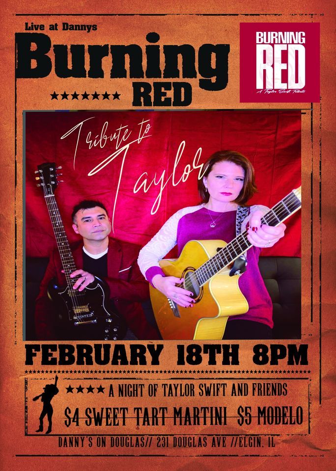 Burning Red Tribute to Taylor Swift, Danny's On Douglas, Elgin ...