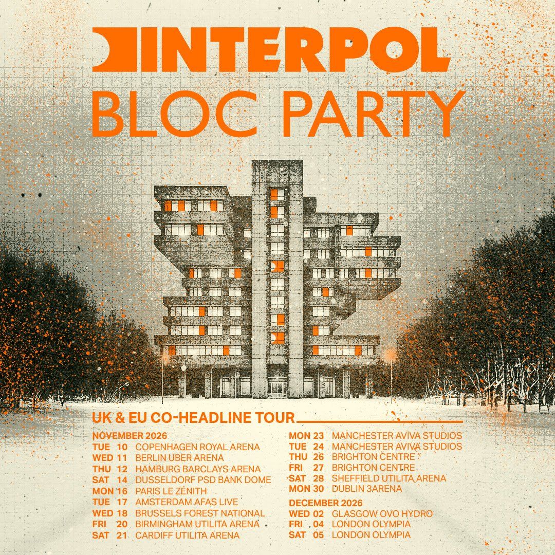 Bloc Party & Interpol Brussels Tickets, Forest National, Brussels, 18 ...