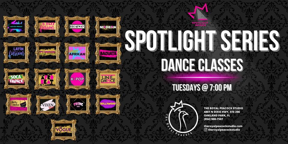 Variety Dance Classes - Every Week!, The Royal Peacock Studio, 13 ...