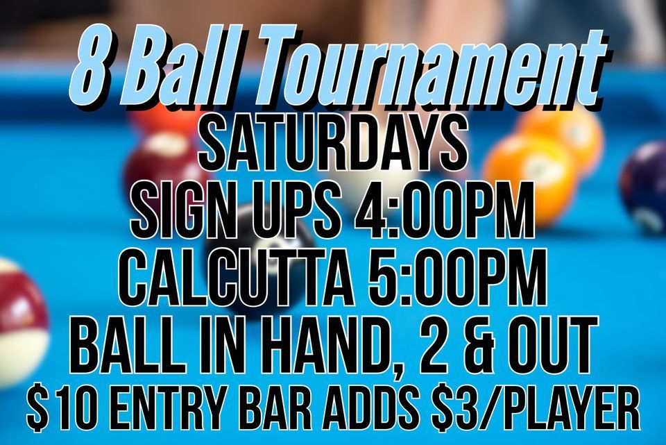 8 Ball Calcutta Pool Tournament, 2406 Spring Grove Ave, Cincinnati, OH ...