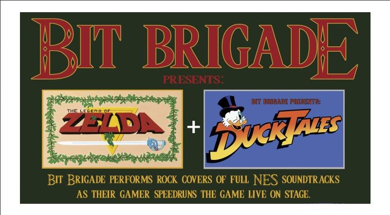 Bit Brigade performs "The Legend of Zelda"+"DuckTales" LIVE, 200 41st ...