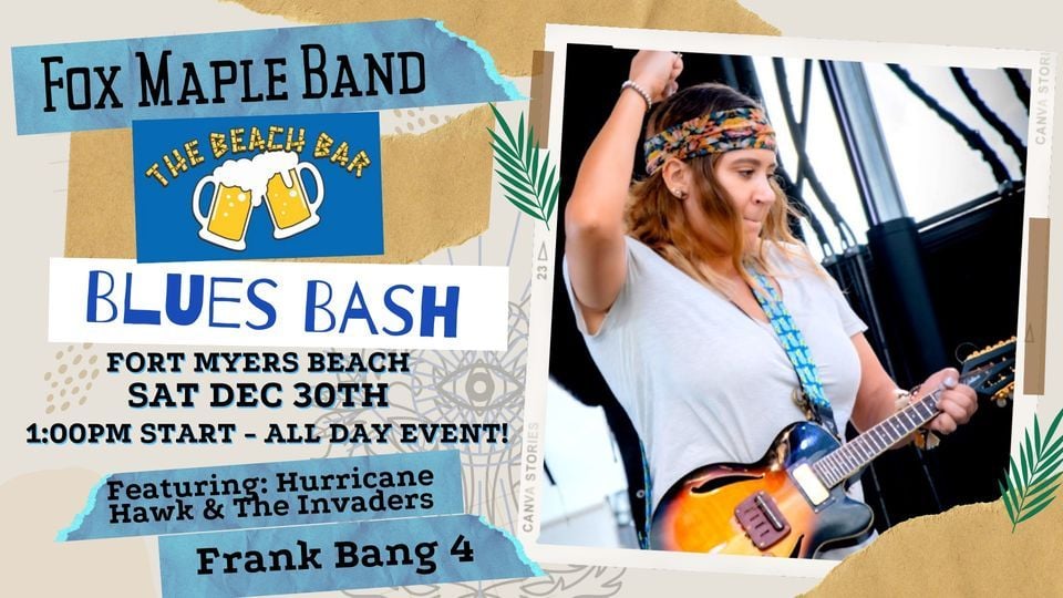 Fox Maple Band at Beach Bar Blues Bash, The Beach Bar, Fort Myers Beach ...