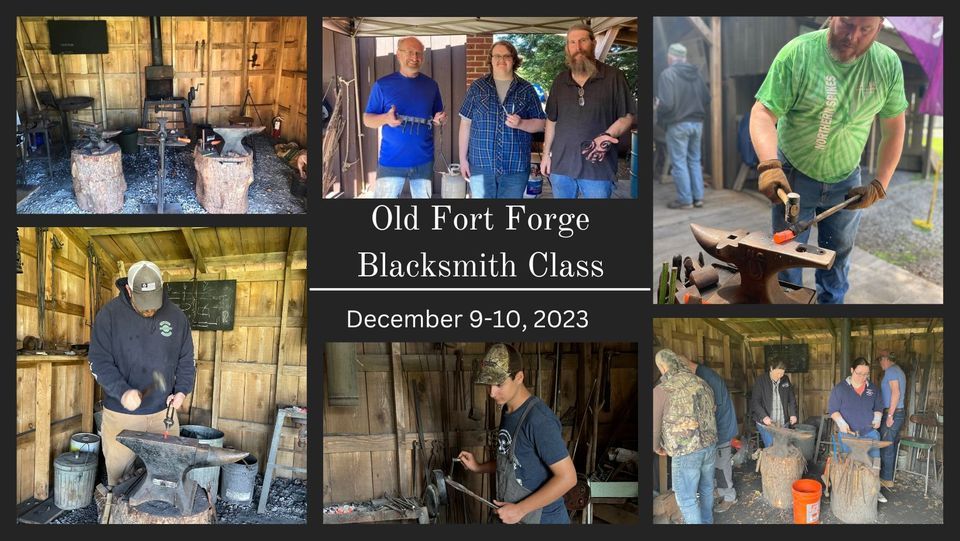 Old Fort Forge Blacksmith Class, Fort LeBoeuf French and Indian War ...