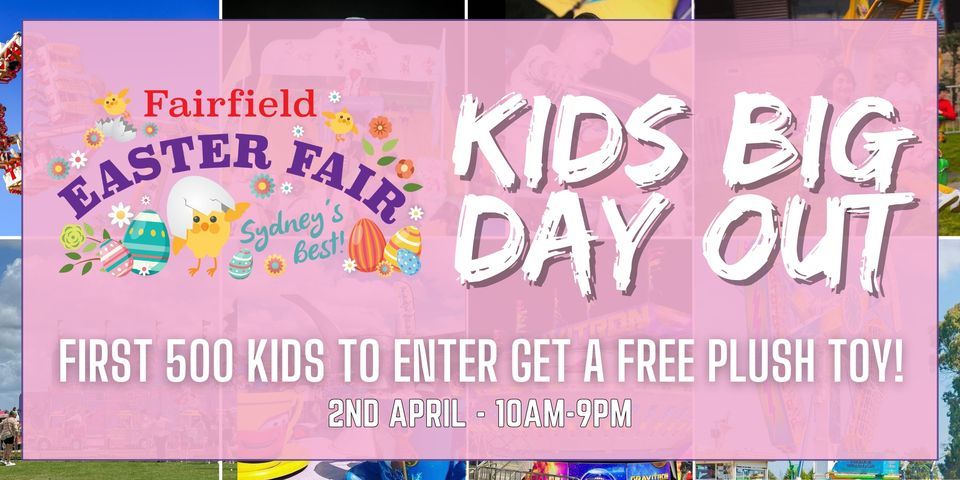 Kids Big Day Out at the Fairfield Easter Fair, Fairfield Showground ...