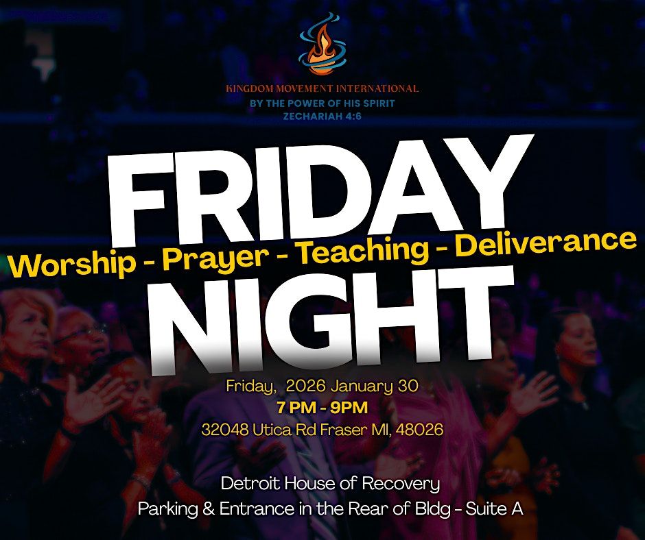 Encounter Night: Worship, Prayer, Deliverance & The Power of God ...