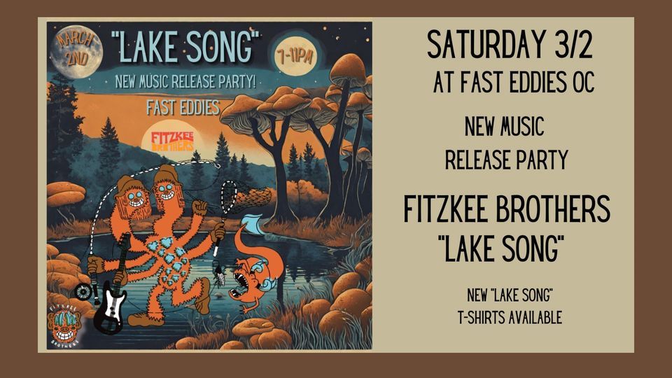 Fitzkee Brothers New Music Release Party at Fast Eddies OC! Everyone is ...