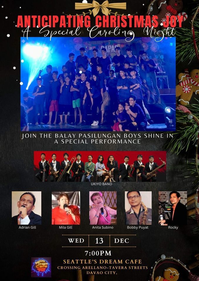 ANTICIPATING CHRISTMAS JOY: A Special Caroling Night, Seattle's Dream ...