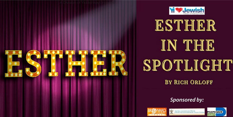 Esther in the Spotlight, Soref JCC, Sunrise, 21 March 2024 | AllEvents
