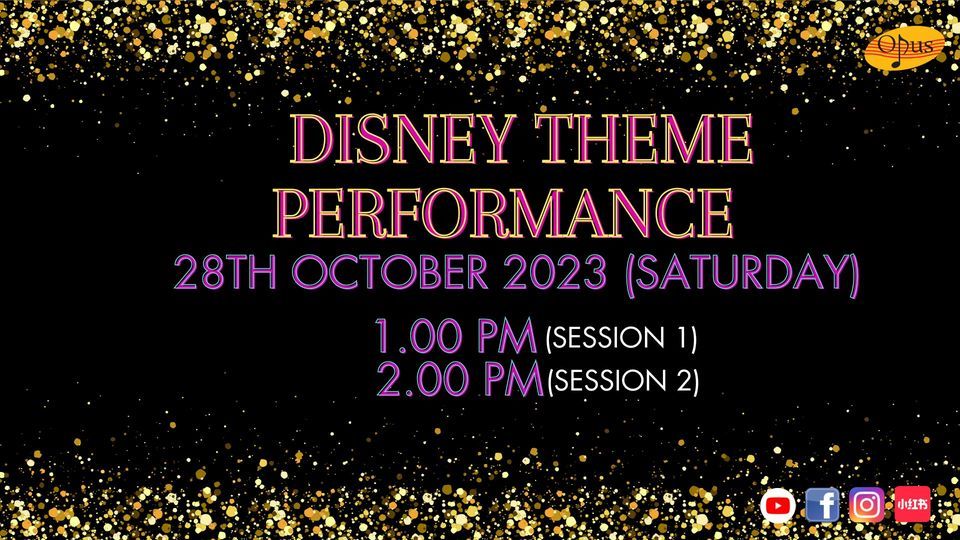 Disney Theme Performance 2023, Opus Music Academy, Petaling Jaya, 28 ...