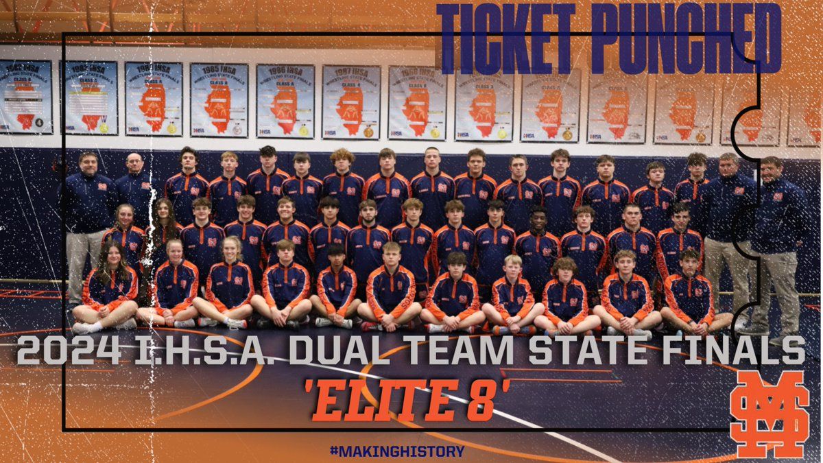 IHSA State Finals - Dual Team Wrestling Quarterfinals Boys Wrestling at ...