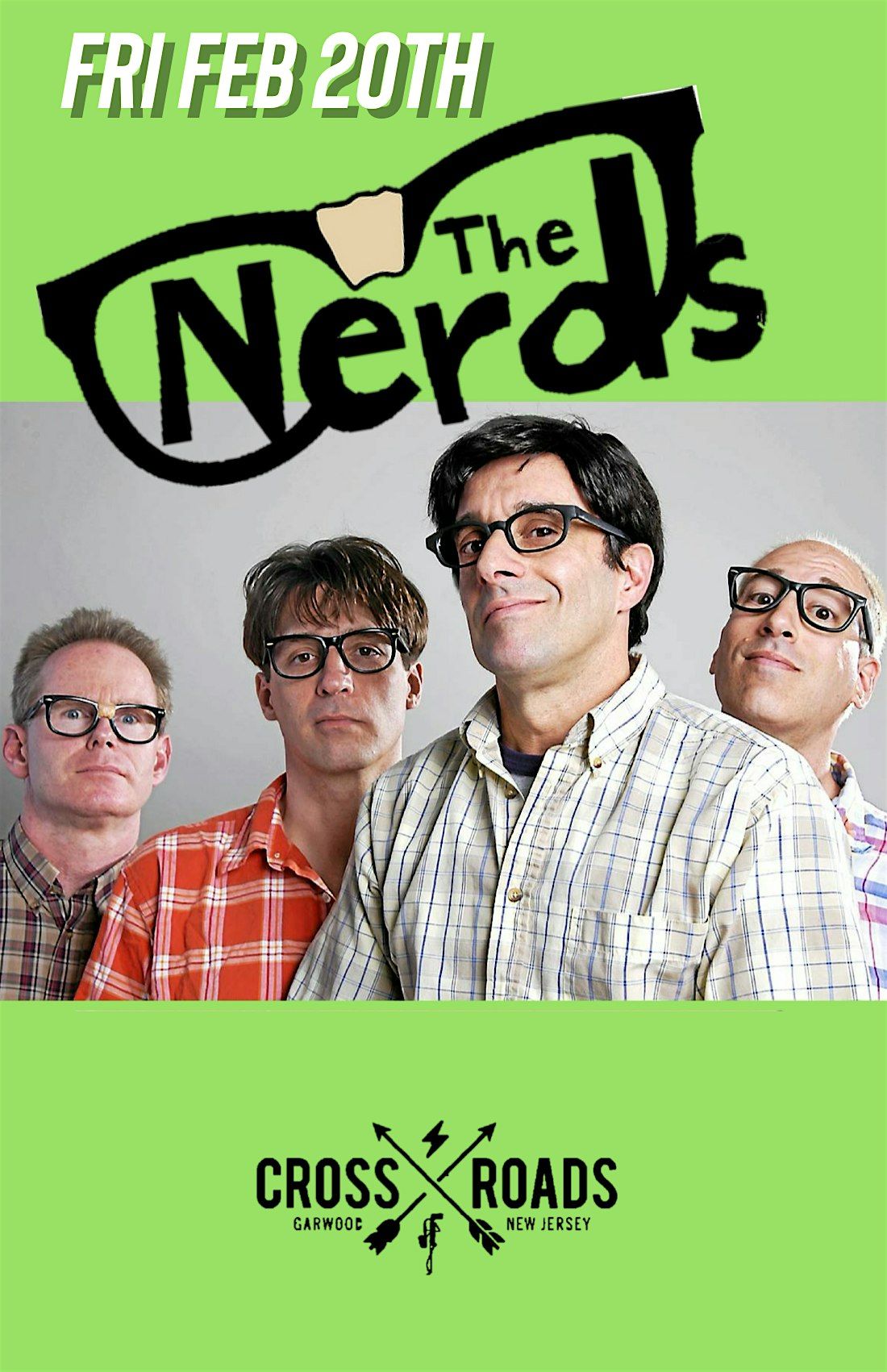 The Nerds @ Crossroads, Crossroads, Garwood, 20 February 2026 | AllEvents
