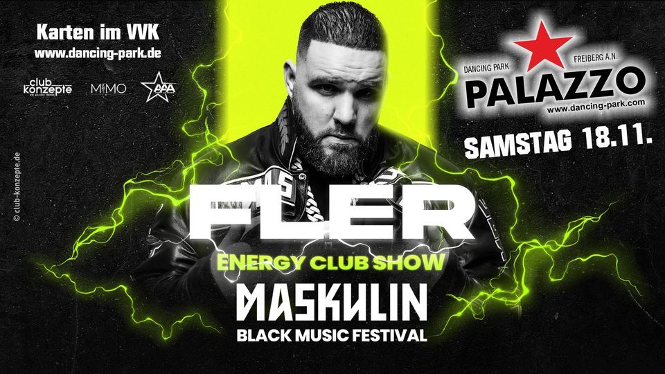 Fler Energy Club Show - Black Music Festval, Dancing Park Palazzo ...