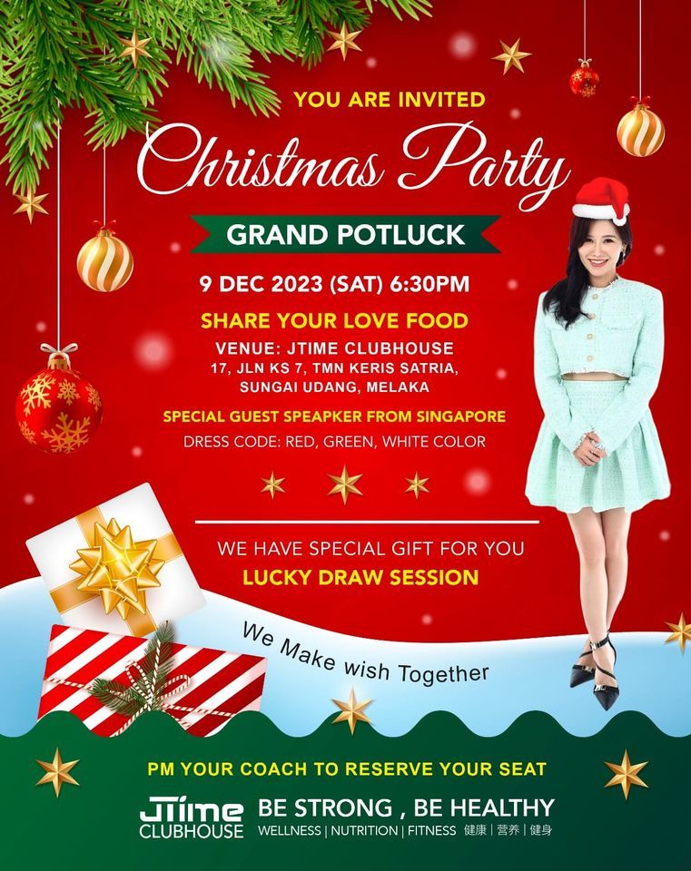 Xmas party, Sungai Udang, Melaka, Malacca, 9 December 2023 | AllEvents