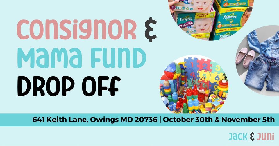 PUBLIC DROP OFF DAY: Consignor & Pantry Drop OFF Day! , Jack & Juni ...