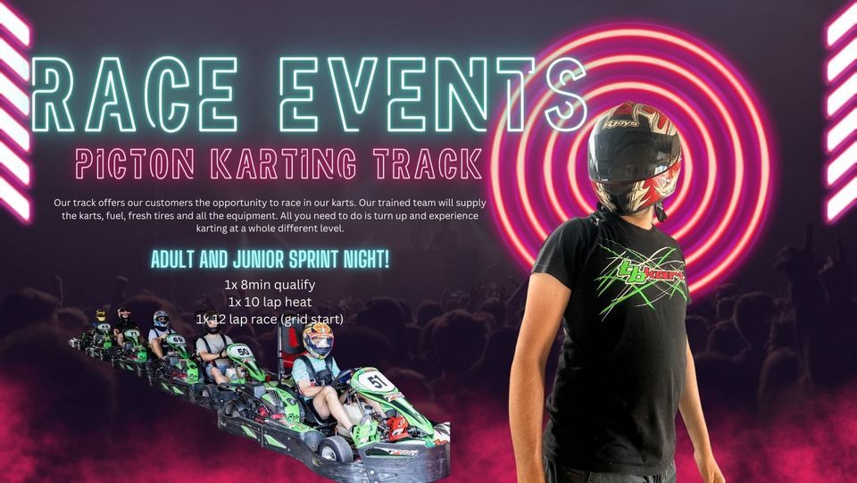 SPRINT RACING NIGHT, Picton Karting Track, 22 February 2024 | AllEvents