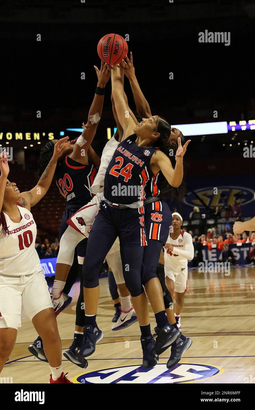 Arkansas Lady Razorbacks Womens Basketball vs. Auburn Tigers, Bud ...