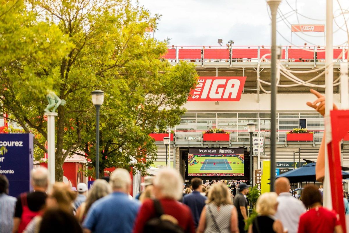 Omnium Banque Nationale - Finals at IGA Stadium - Centre Court, IGA ...